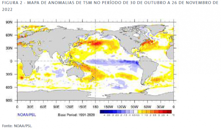Análise climática de novembro e prognóstico climático para os próximos ...